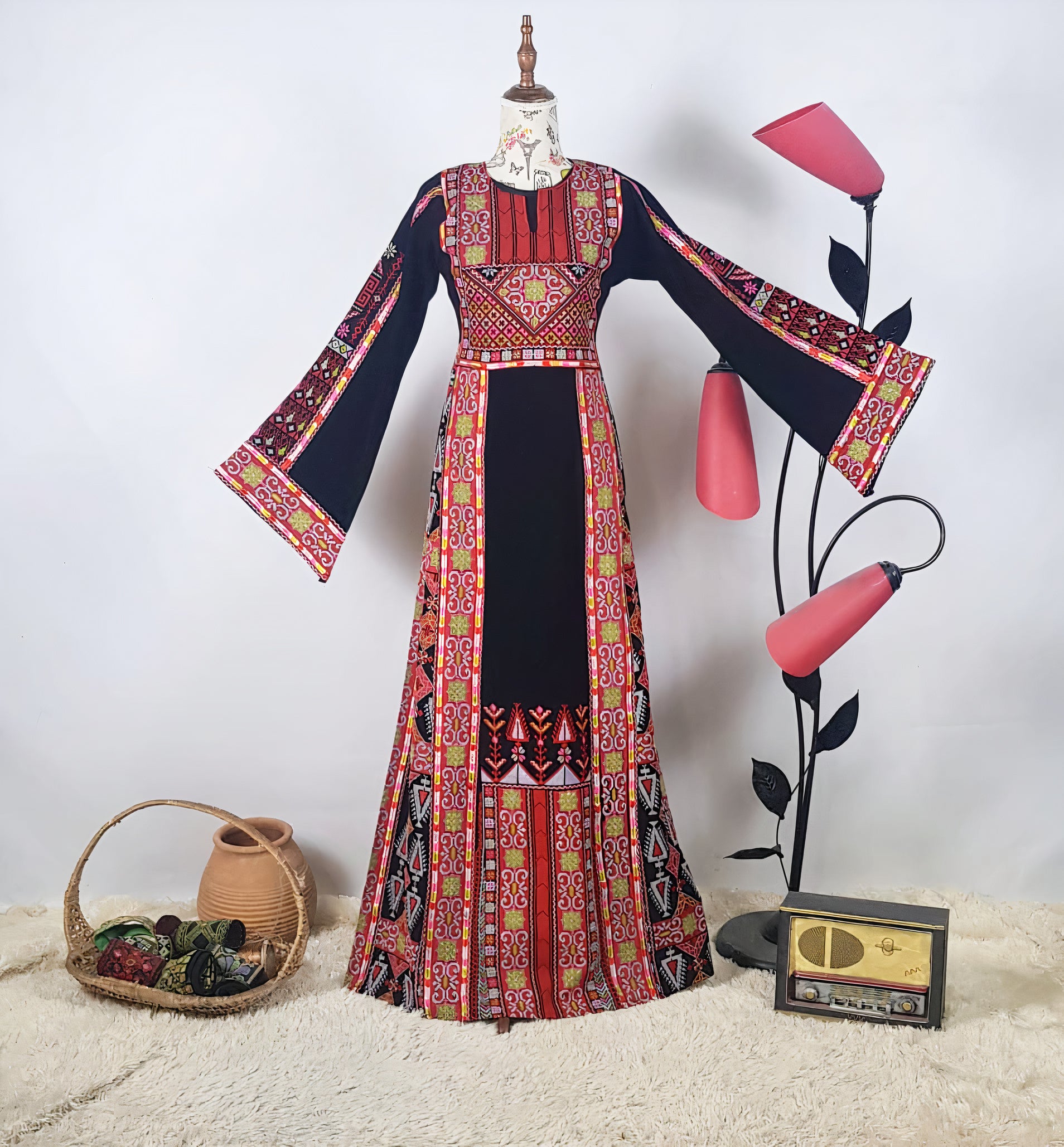 Explore the Fascinating History of Fallahi Palestinian Dresses – JPK ...