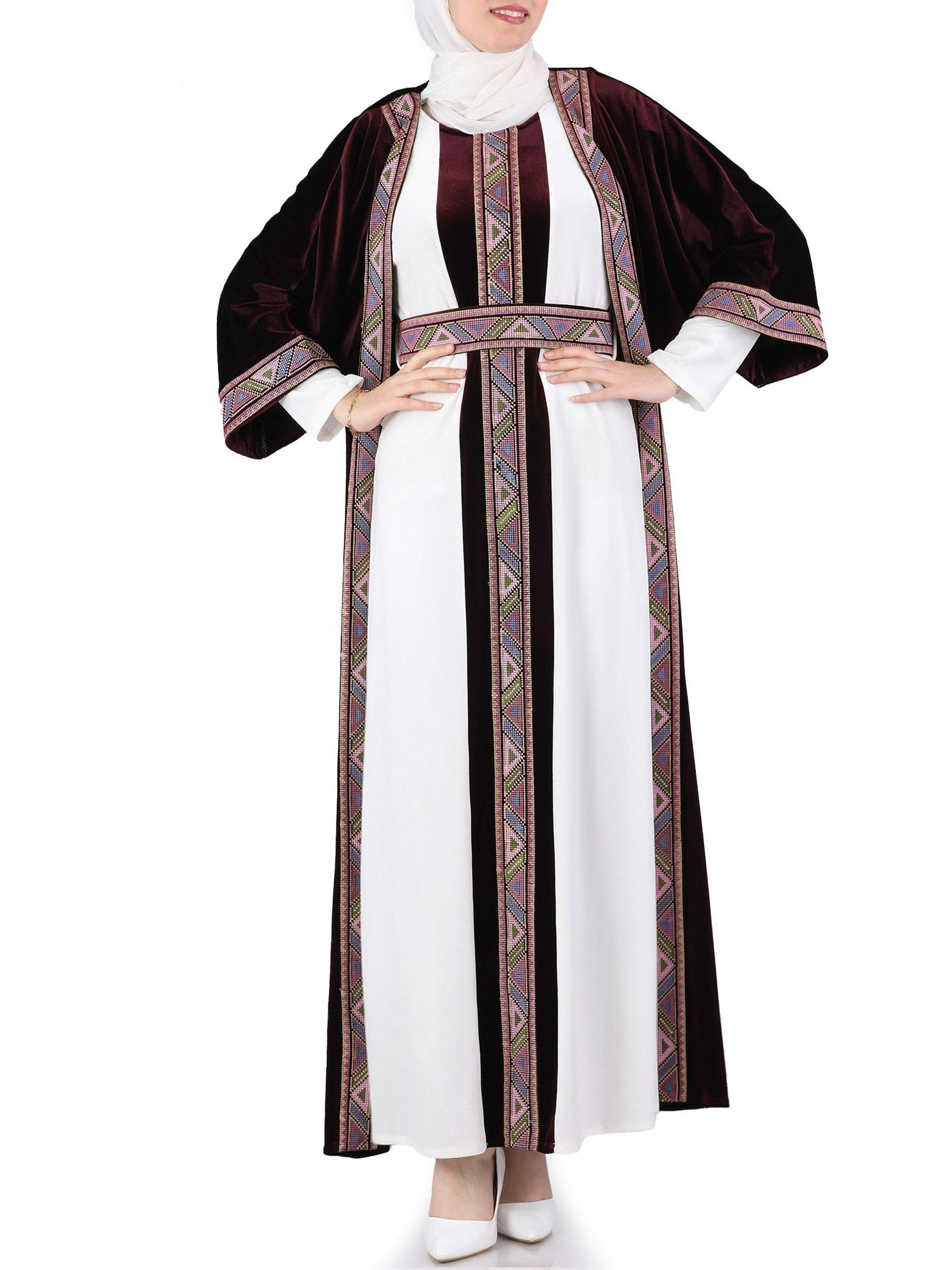 Bisht Of Hebron - High Quality Embroidered Palestinian style Bisht/Kaf ...
