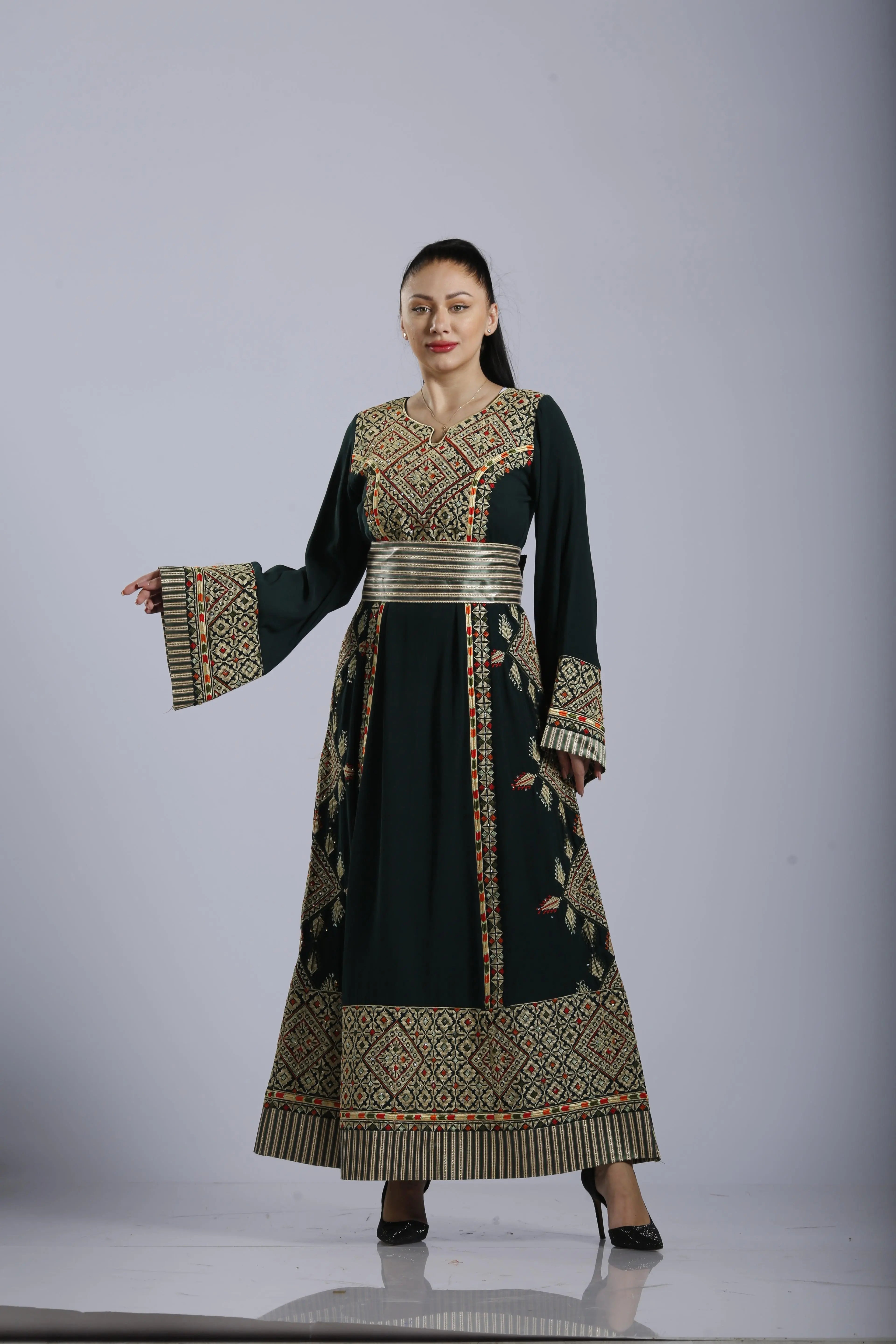Bethlehem Bliss - Palestinian style Thobe/dress – JPK Traditions
