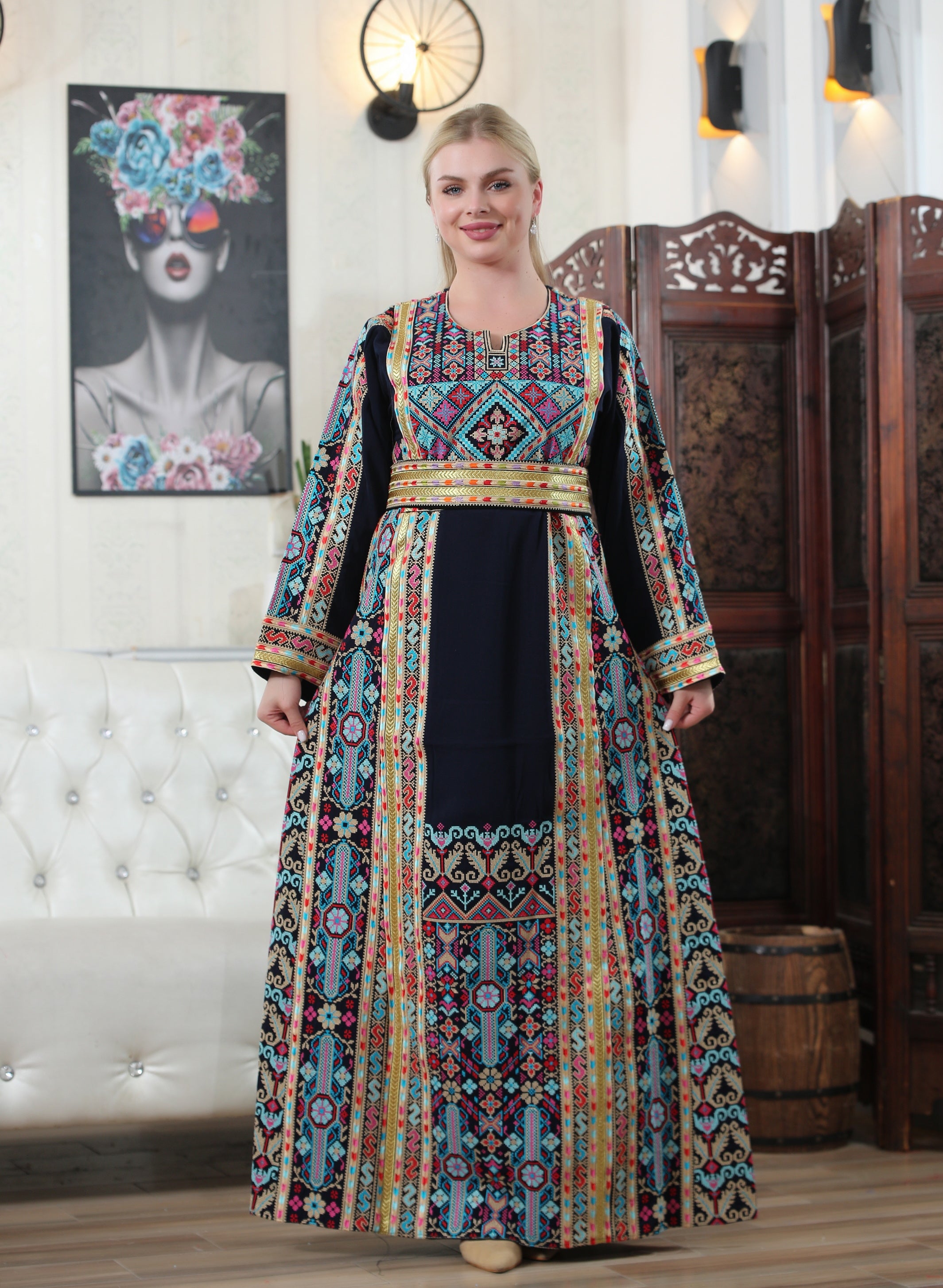 Royalty Of Hebron - High Quality Traditional Embroidered Palestinian s ...