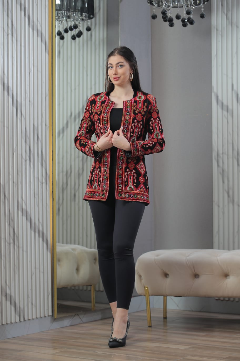 Embroidered Blazer/Jacket 2 - Embroidered Palestinian jacket – JPK ...